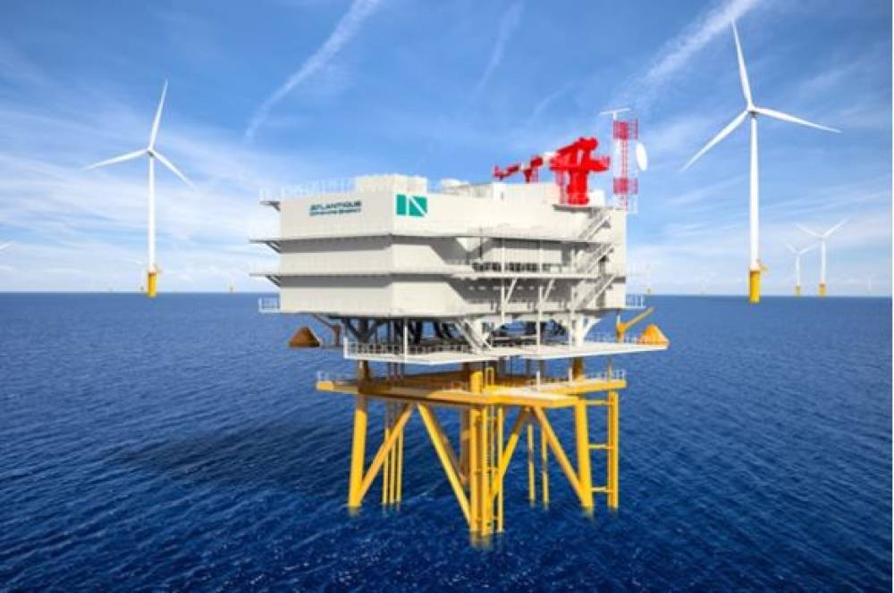 Les Chantiers de l’Atlantique lancent la construction de la sous-station du parc Nordseecluster ...